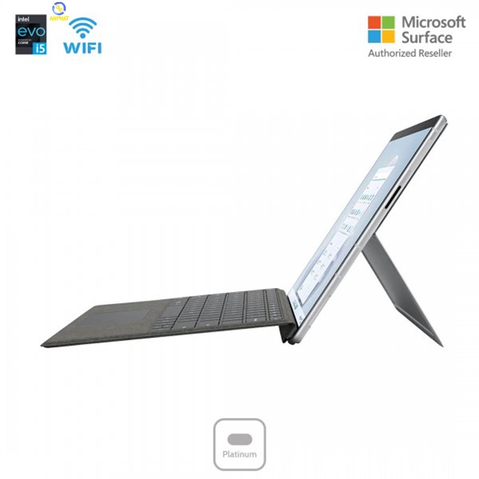 Microsoft Surface Pro 9 Wifi Intel Evo 12th ( i7-1255U | 16GB |Silver)