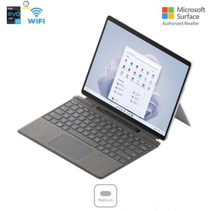 Microsoft Surface Pro 9 Wifi Intel Evo 12th ( i7-1255U | 16GB |Silver)