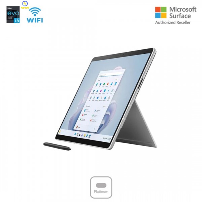Microsoft Surface Pro 9 Wifi Intel Evo 12th ( i7-1255U | 16GB |Silver)