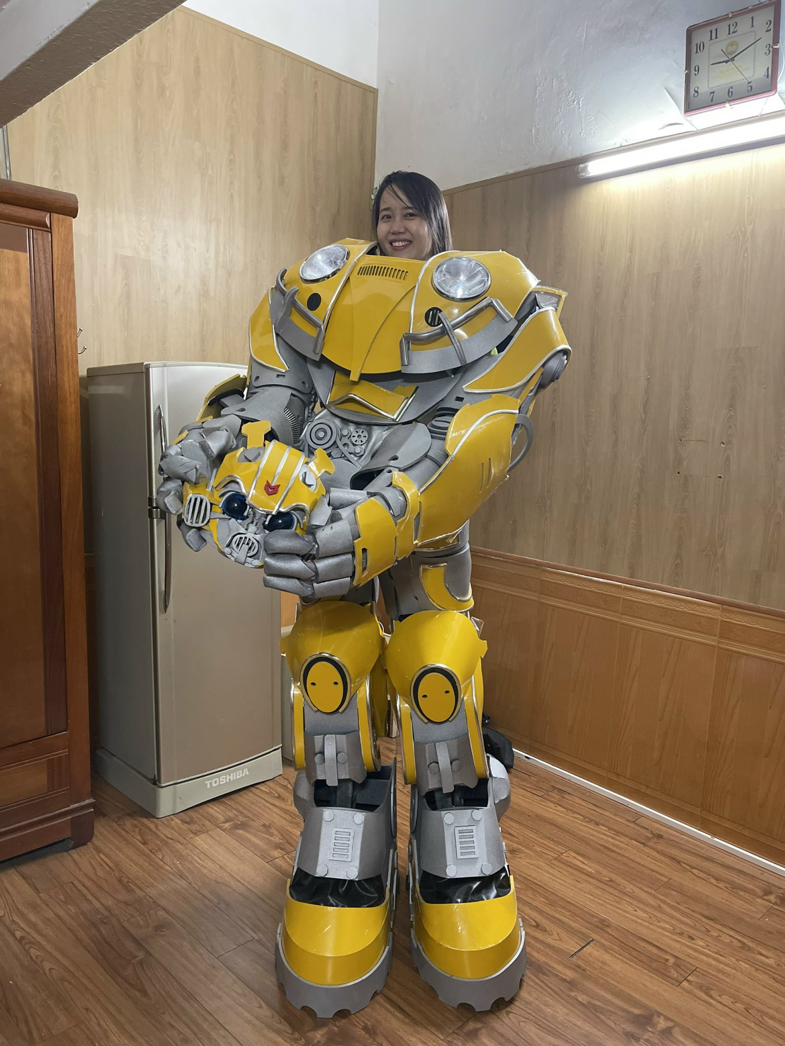 Set bộ đồ cosplay Robot người máy hoá trang Transformer Bumblebee CPL2 ...