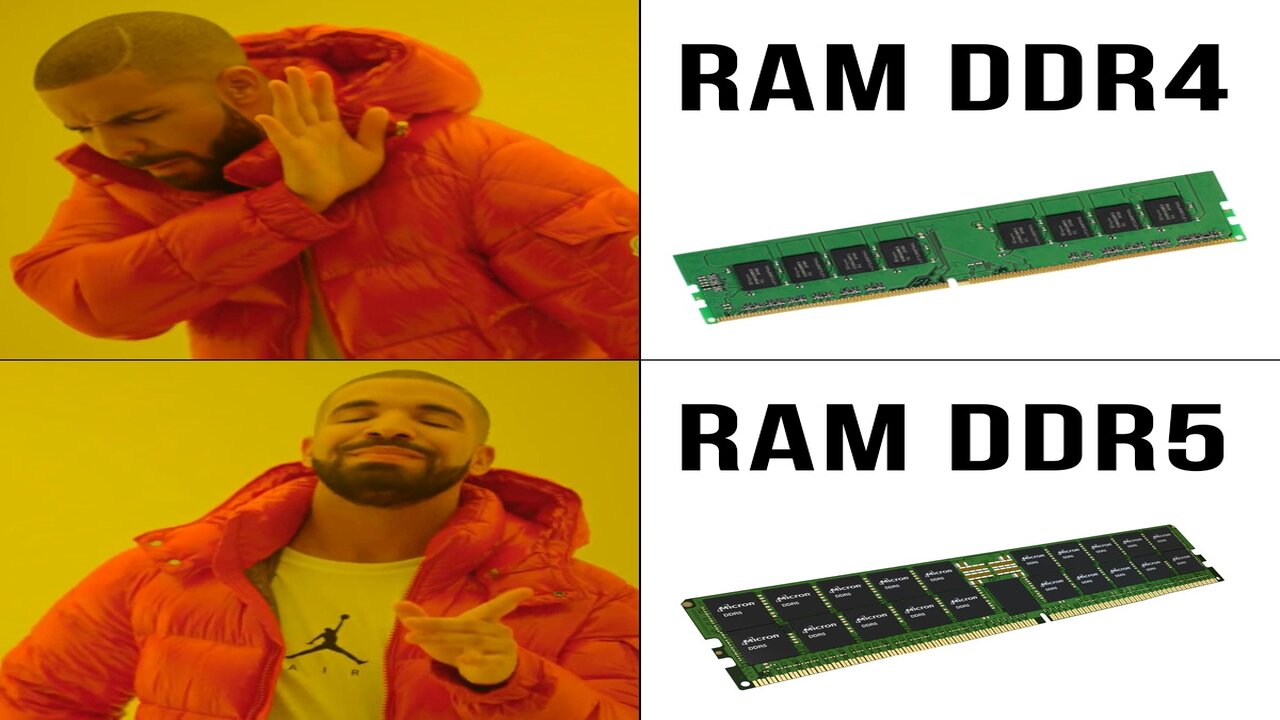 RAM DDR4 Sẽ Không Thể Sử Dụng Trên Khe Cắm DDR5