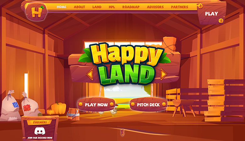 Happy Land, game NFT cực hot hứa hẹn sẽ trở thành ‘Axie Infinity thứ 2’