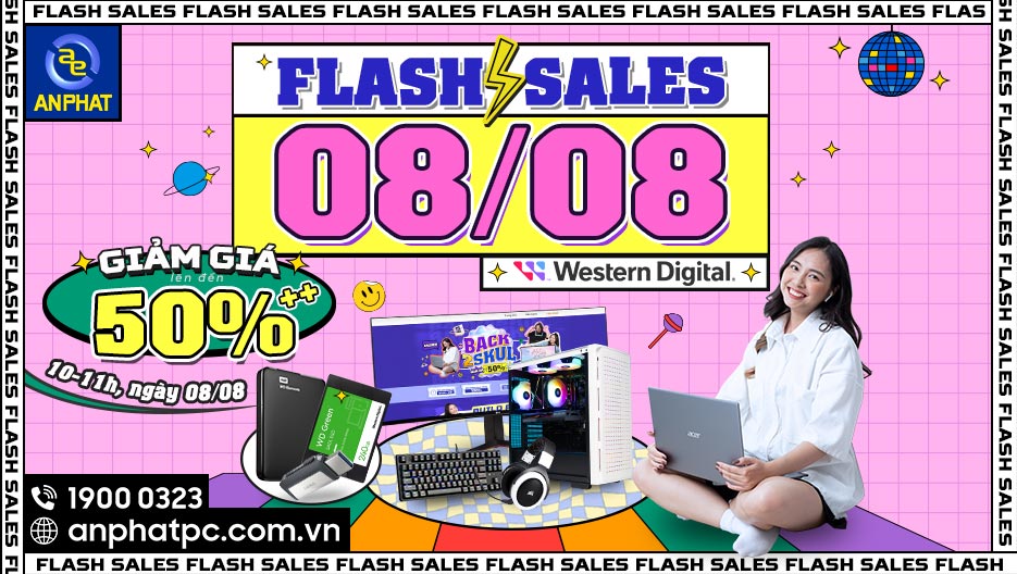 Flash Sales 08/08
