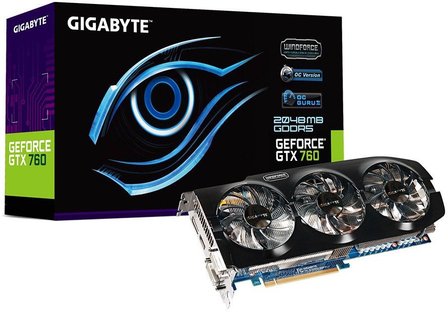 VGA GIGABYTE GV-N760OC-2GD