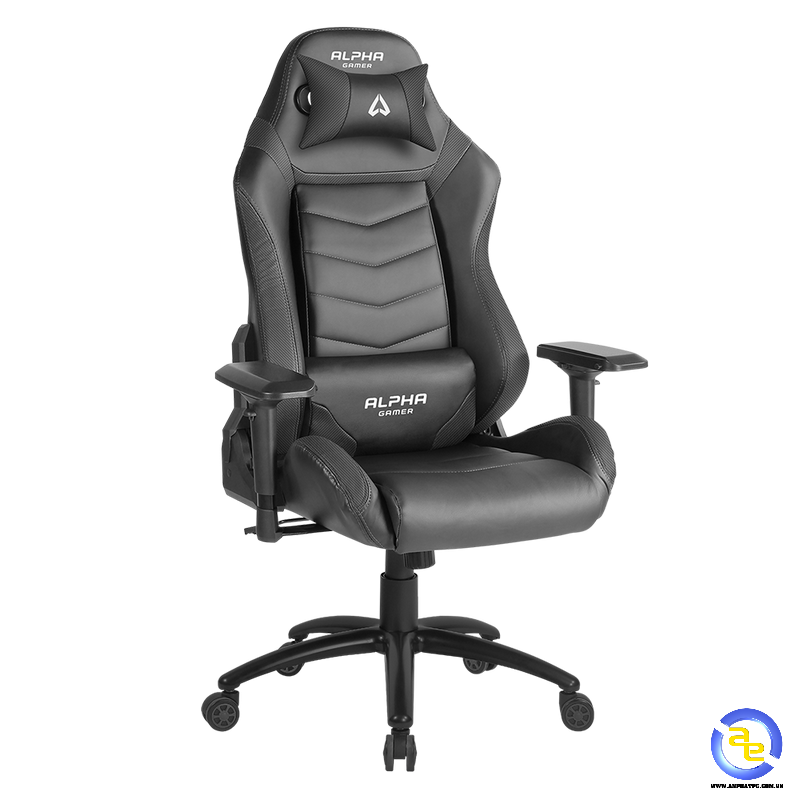 Ghế game Alpha Gamer GAMMA Black Carbon