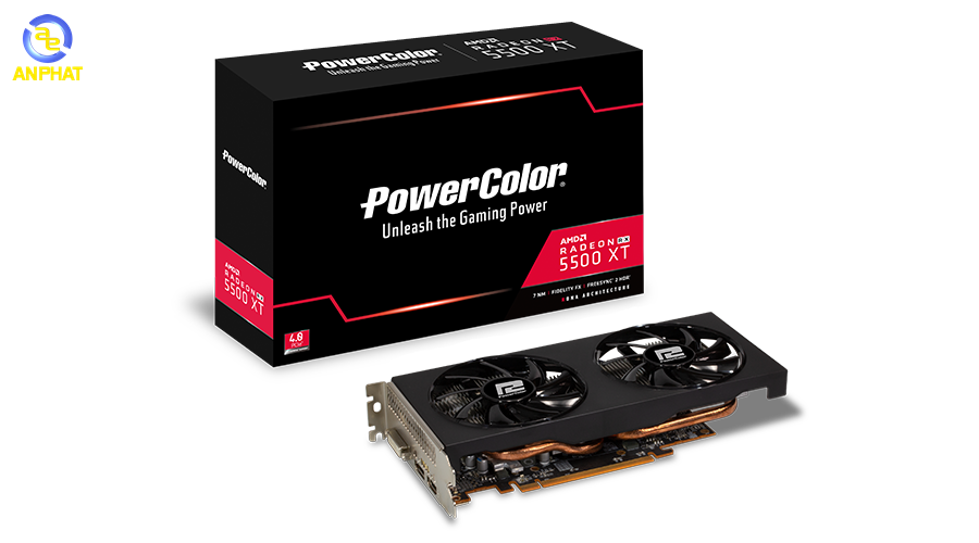 VGA PowerColor Radeon RX 5500 XT 4GB GDDR6