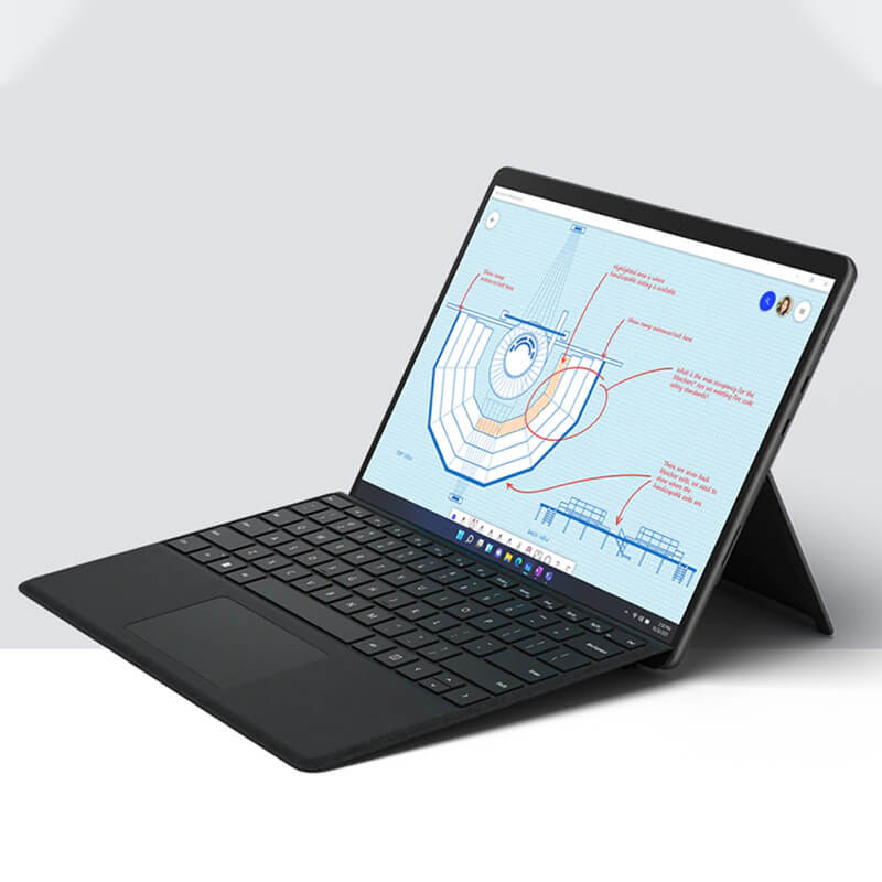 Microsoft Surface Pro 8 Platinum + Graphite (i5-1135G7/8GB RAM/512GB ...
